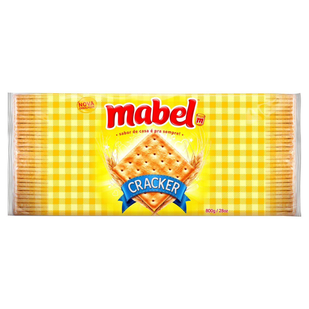 Biscoito Mabel Cream Cracker 800g | Supermercado Soares | Loji Biscoito Mabel Cream Cracker 800g | Supermercado Soares | Loji